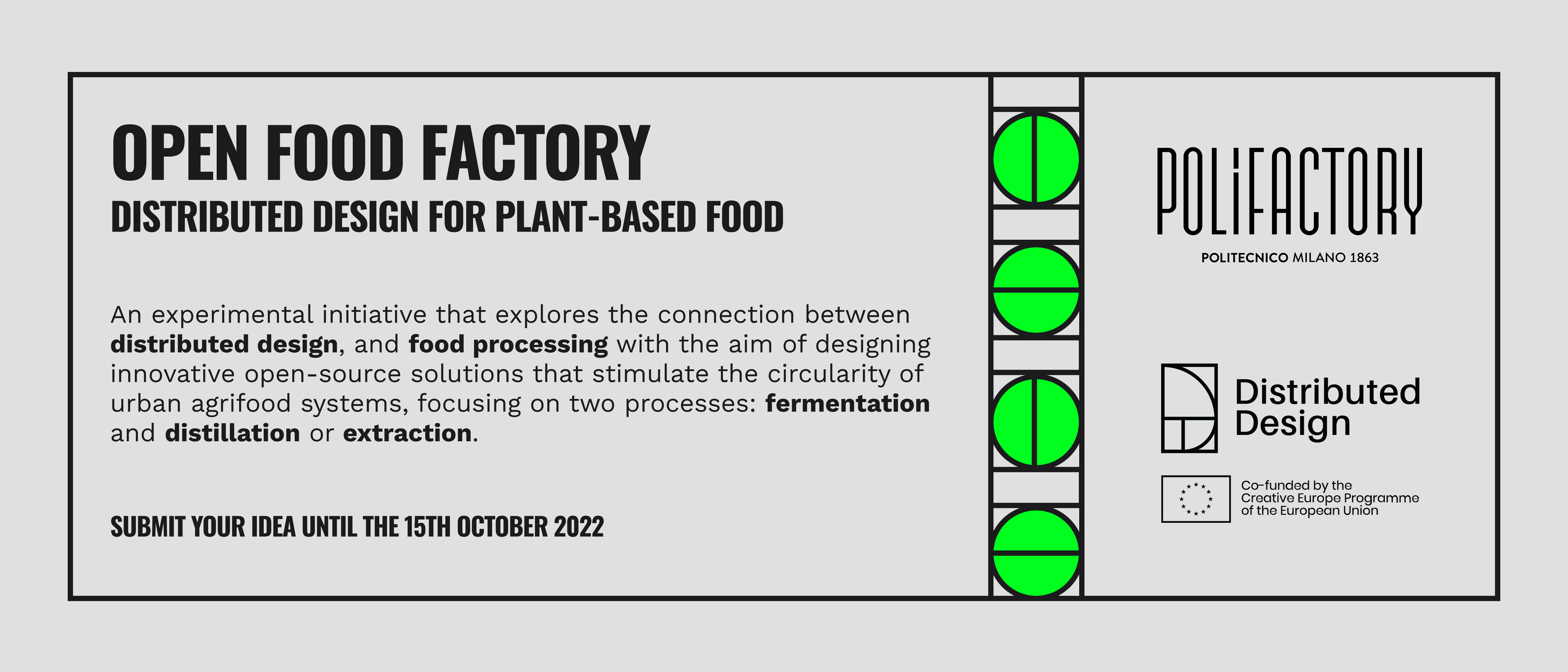 Open Food Factory - Distributed Design - Polifactory